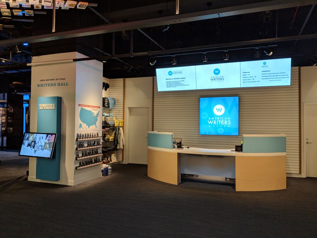 American Writers Museum Exhibits